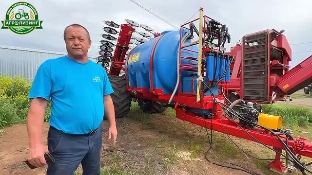 Агрегат почвенного внесения удобрения "АПВУ-12" от завода "Татагрохимсервис"