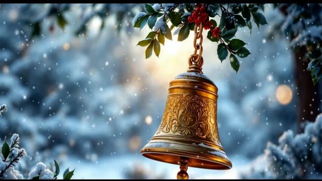 Новогодний звон - Расслабляющая кельтская музыка, фоновая новогодняя музыка для отдыха