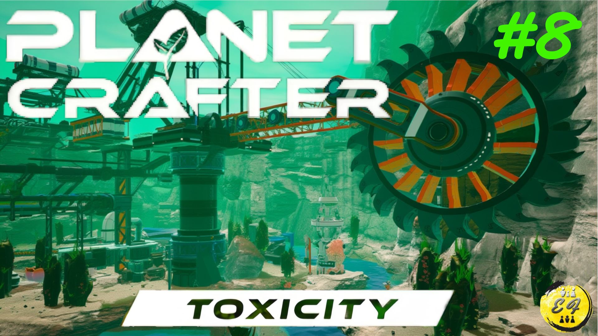 Субботник в Toxicity: Очистка Горного карьера и карта ресурсов | Planet Crafter | Toxicity #8