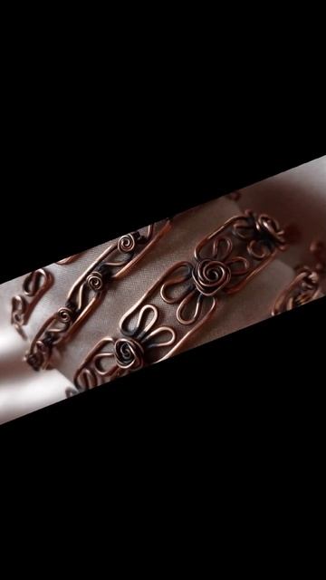 #shorts Плетёные медные браслеты. Мастер-классы на канале