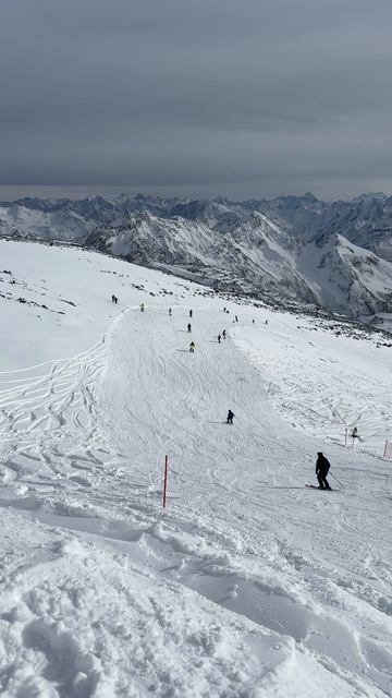 Самая высокогорная горнолыжная трасса России