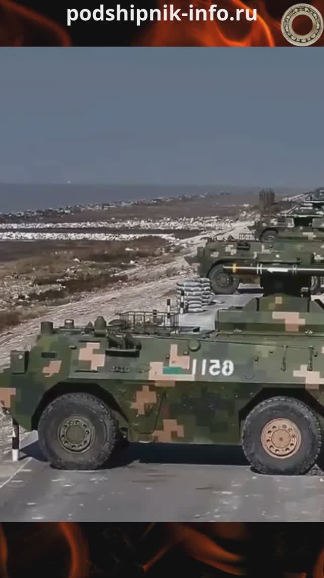 Противотанковыми ракетами по морским целям. Учения армии Китая.