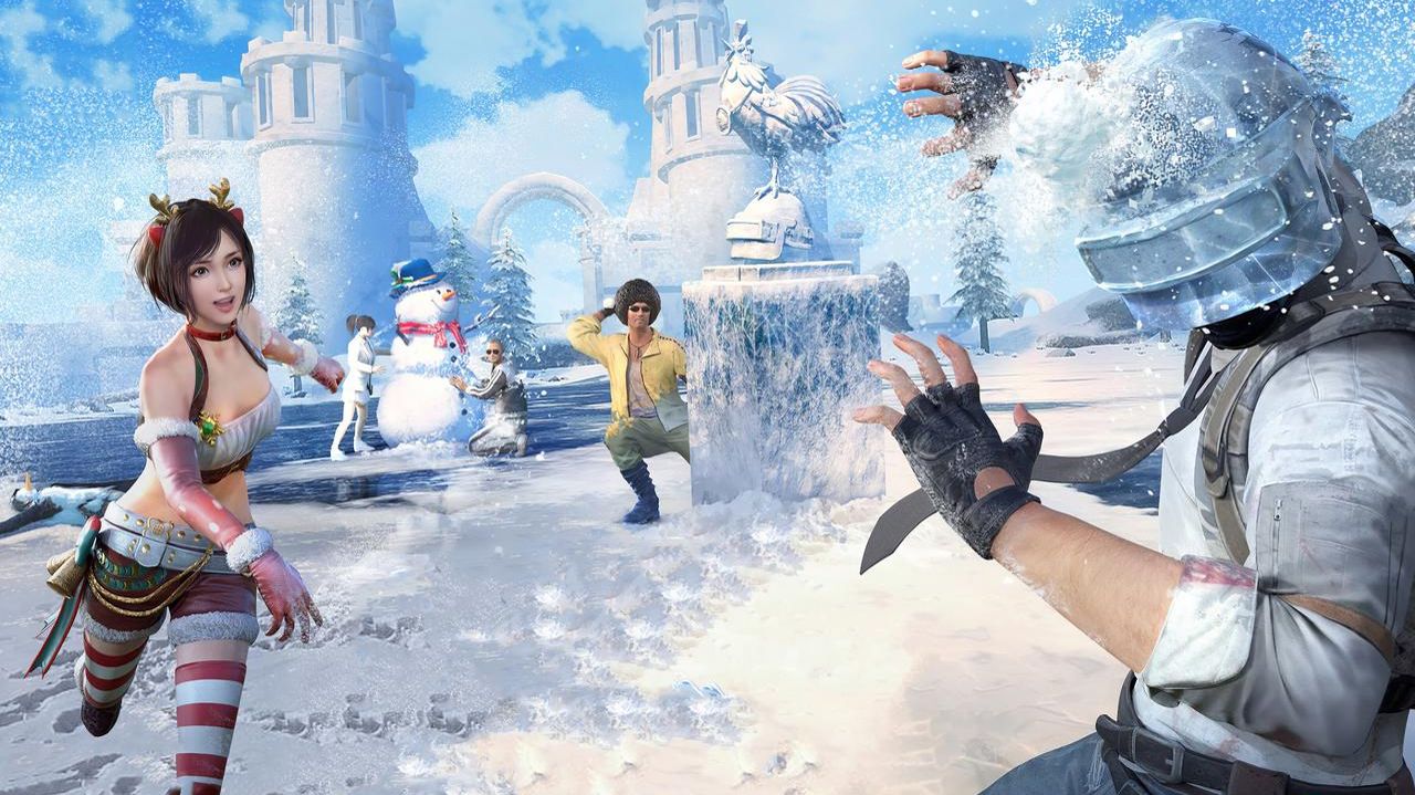 Новогодний переполох в PUBG