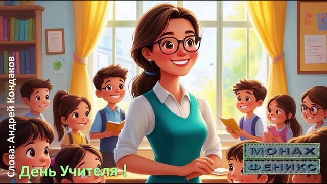 "С днем учителя !" - Монах и Феникс