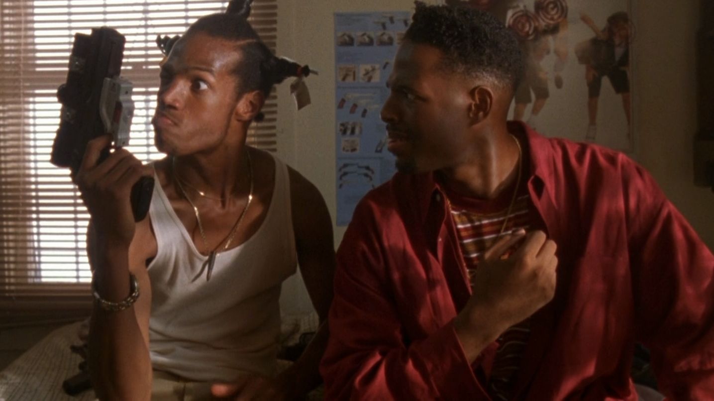 Любимый отрывок из фильма «Не грози южному централу, попивая сок у себя в квартале» (1996) HD