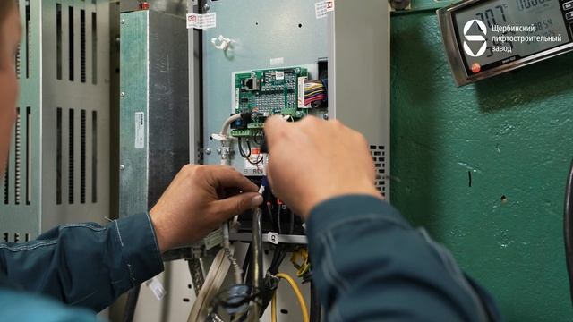 Установка частотного преобразователя