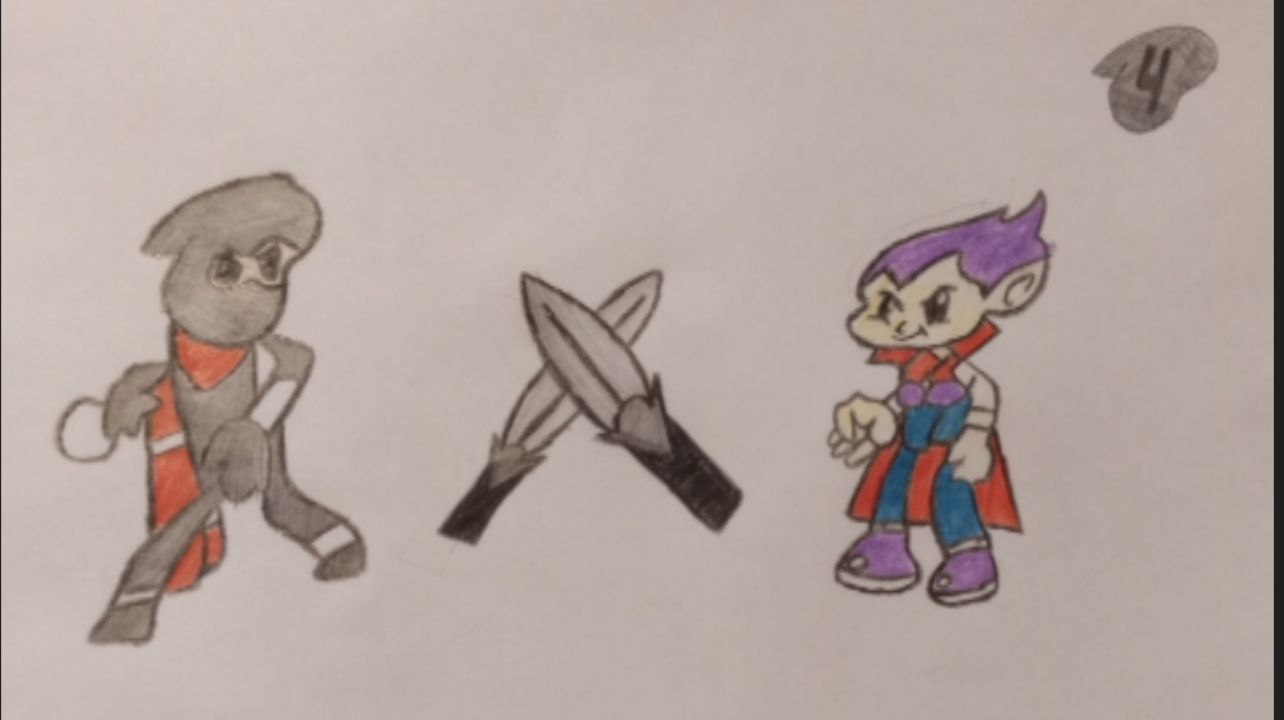 Обучалки-приключалки. Ninja Rian. ФИНАЛ. Глава 4. Битва с Дракулой. 31-40 уровни.