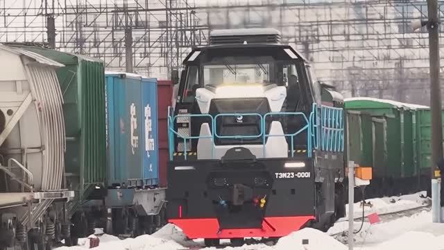 Тепловоз ТЭМ23.