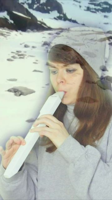 Крематорий - Снега Арарата cover (соло на миди-флейте) #shorts