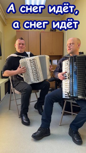 "А снег идёт, а снег идёт" Accordion. Фольклор. Гармонист. Баянист. Аккордеонист. Аккордеон