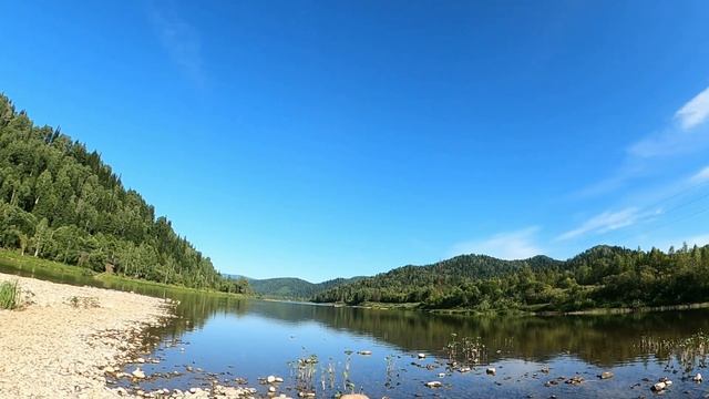 таймлапс Томь лето 2025