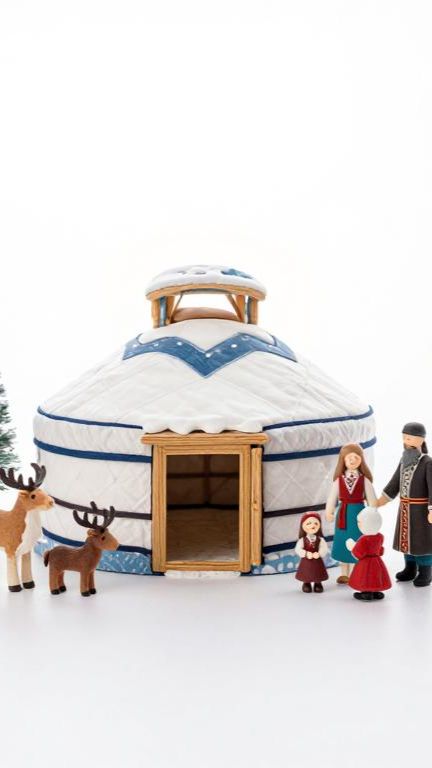 Подарочный набор “Юрта духов и северных героев”.Номер 10