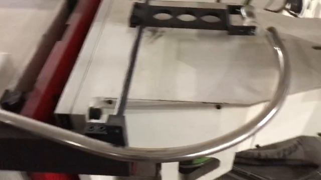 Работа трубогибочного станка