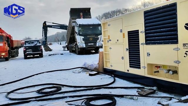 Монтаж гидравлического вибропогружателя Yongan YZ–110D г. Тайшет