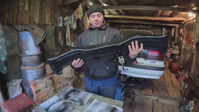 Мазда. Продолжение ремонта. Замена заднего подрамника.