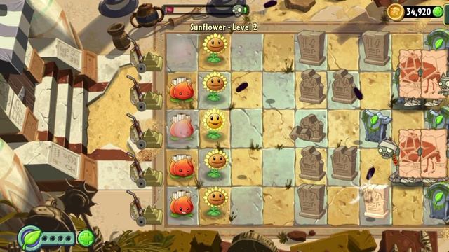 Прохожу событие подсолнуха уровни 1-3 в PVZ 2