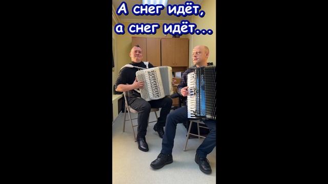 "А снег идёт, а снег идёт" Accordion. Фольклор. Гармонист. Баянист. Аккордеонист. Аккордеон