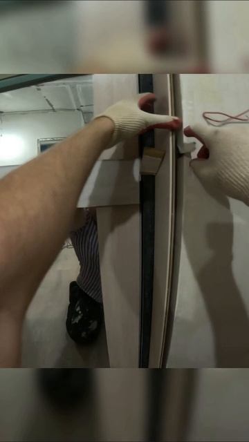 Откосы для входной двери. Ремонт квартир в Краснодаре.