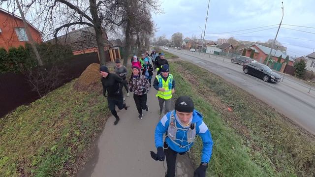 Марафон у дома (МУД) 07.12.2025 Подольск Часть 2 Темп 6:30