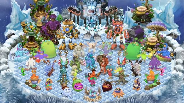 Остров Холода - Вся Песня 5.2 (My Singing Monsters, Мои Поющие Монстры, Msm, Мсм)