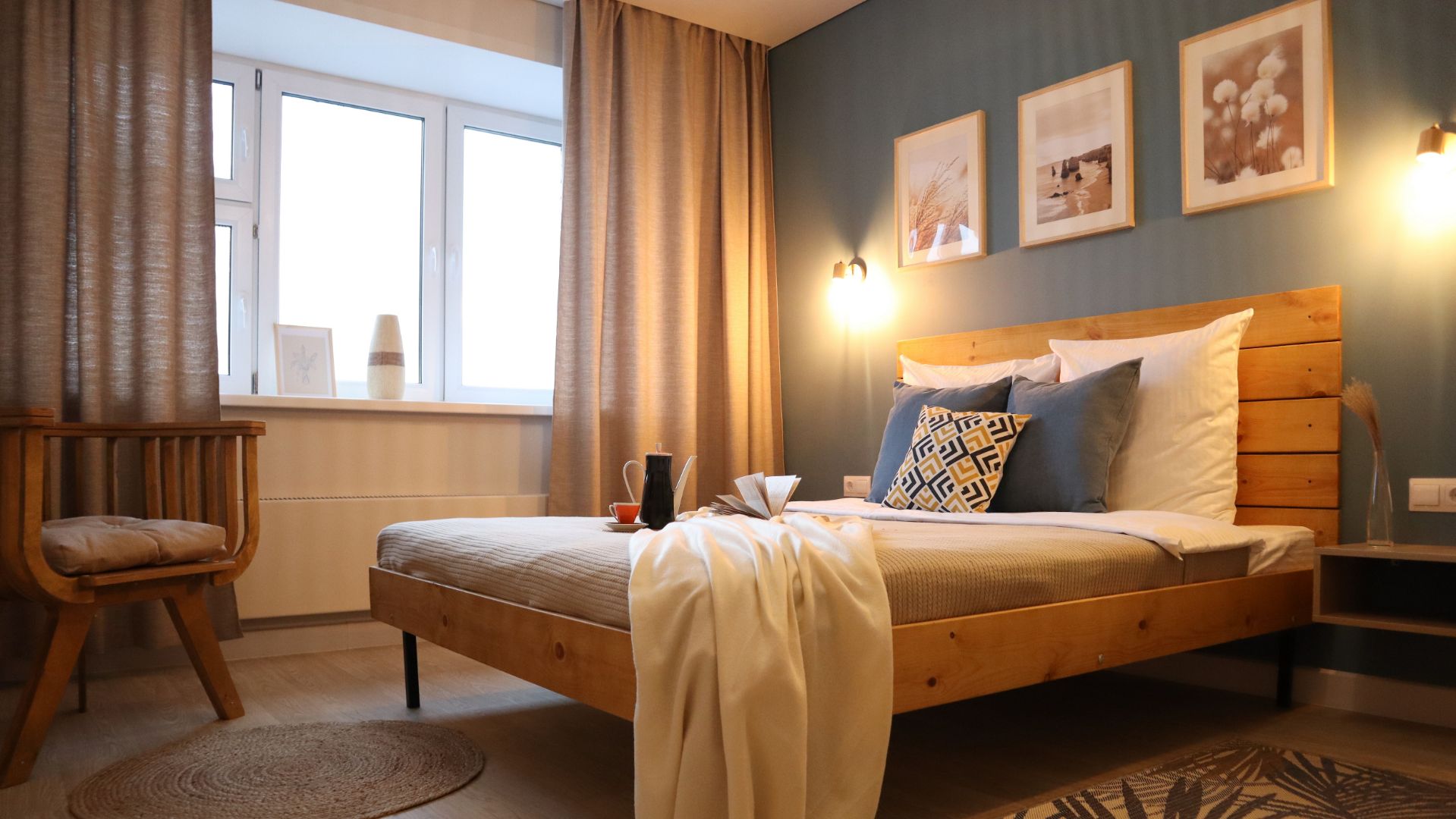 Атмосферная квартира посуточно Красноярск Северо-западный район |  «Хижина Художника» | Apart Royal