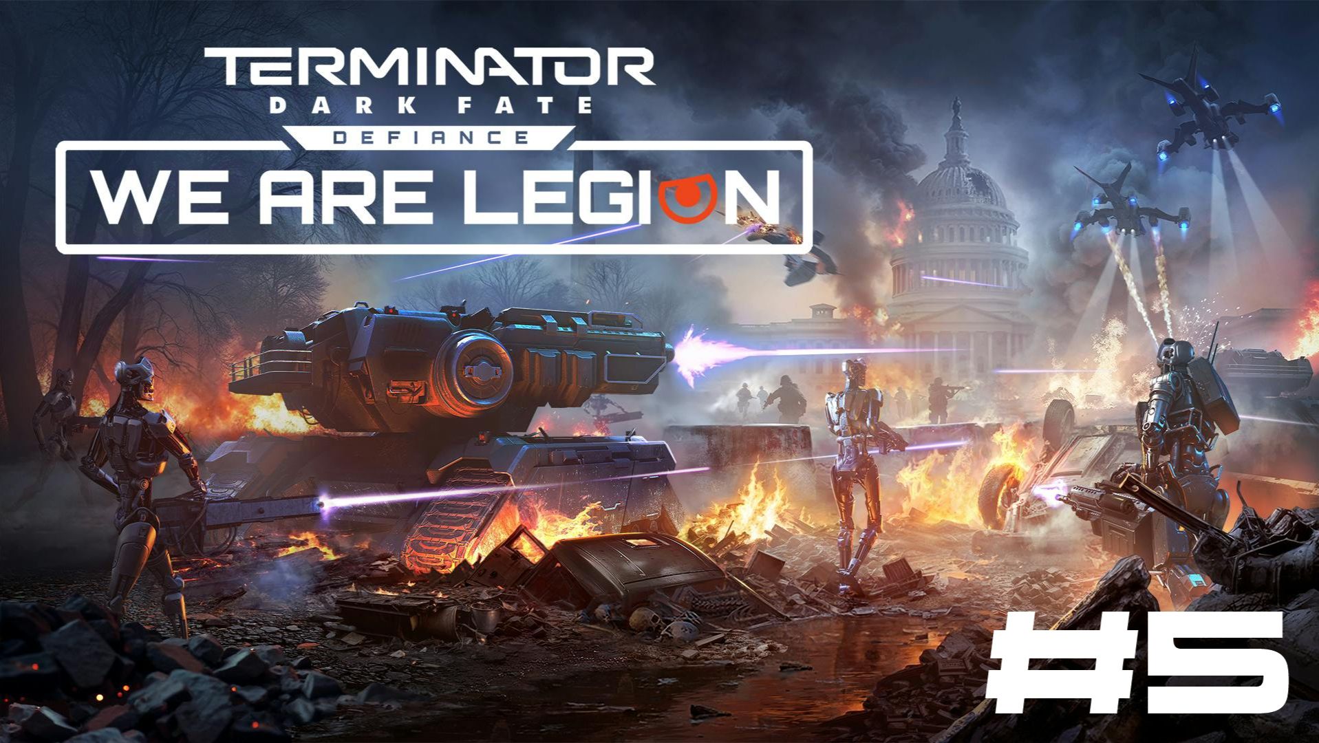 Terminator: Dark Fate - Defiance: We are Legion▶Космический центр▶Прохождение #5 (без комментариев)