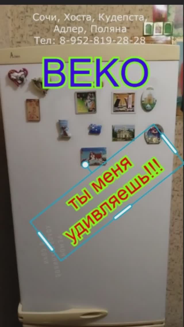 "Никогда такого не было, и вот опять!" Холодильник BEKO, капиллярка и всасывающая.