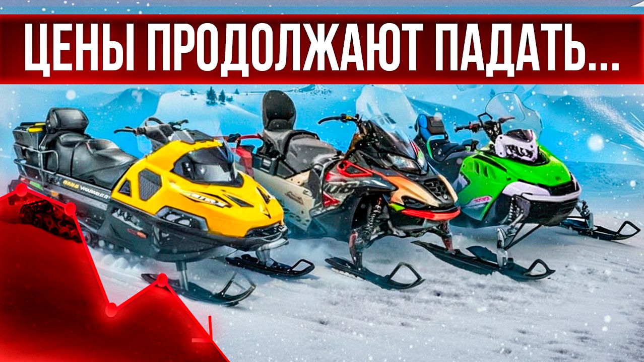 ценопад на все снегоходы!!!