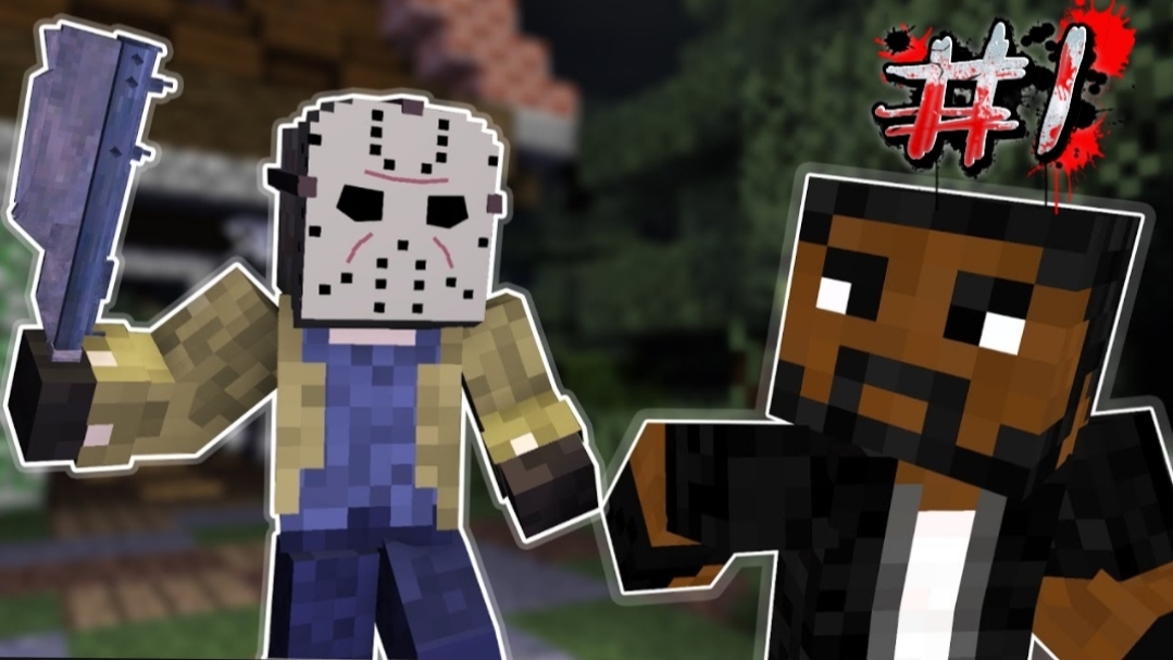 КАК СБЕЖАТЬ ОТ МАНЬЯКА..?! — FRIDAY THE 13TH #1 › NAZZY [MINECRAFT] (ВЫСШЕЕ КАЧЕСТВО ★⁵)