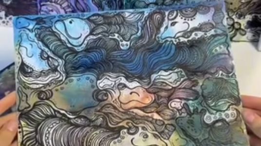 Свободное рисование для всех | Рисование души | Запись эфира от 25.06.25