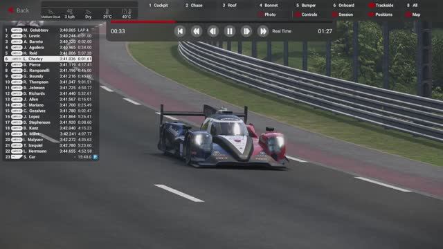 Automobilista 2 LMP2/ Le Mans Sarthe Circuit 1 Этап. Квалификация. Когда хочется большего...