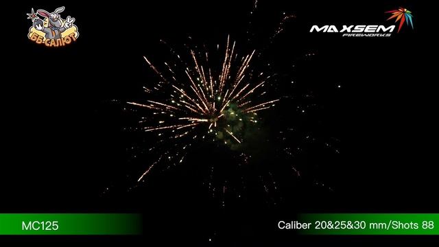 Фейерверк MC125 Afterparty (0,8", 1", 1,2" х 88)