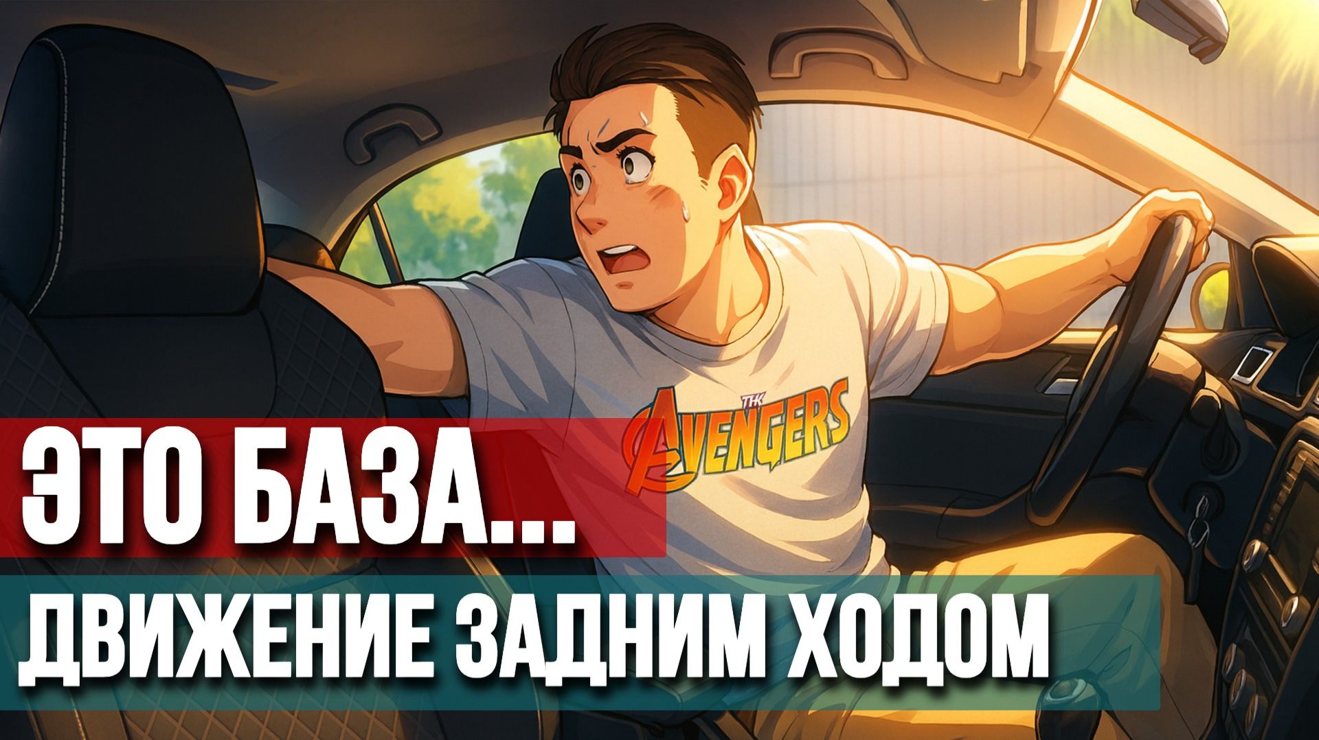 Задний ход:  Почему так сложно и как научиться