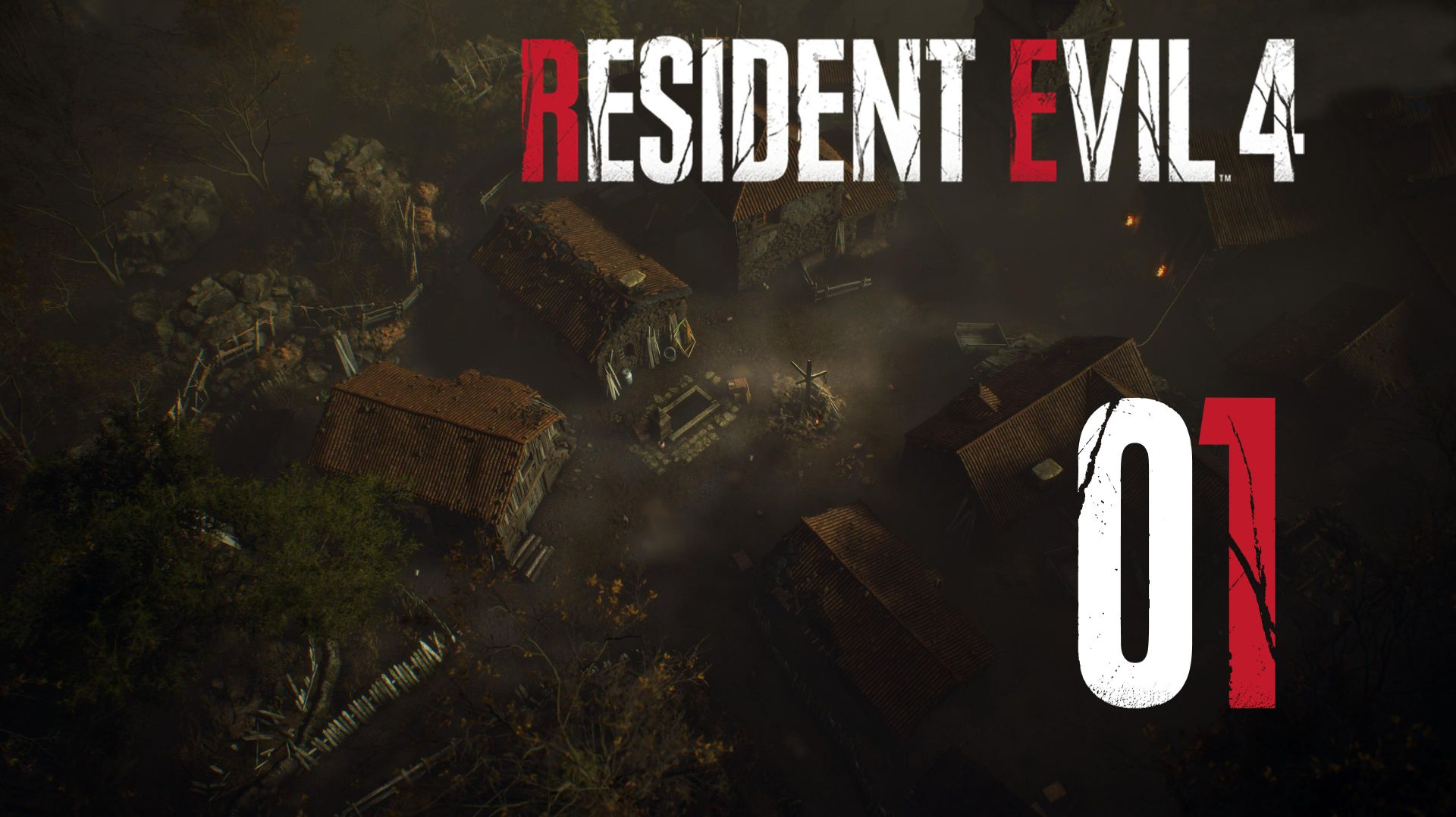 #01 Resident Evil 4 (Дом у моста, Деревня)