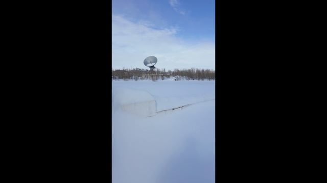 Антенна на старой эмульсии