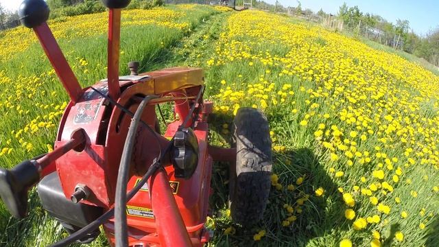 Мотоблок МТЗ с сегментной косилкой