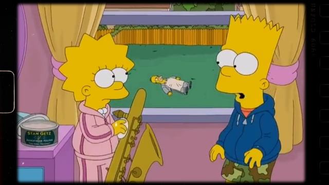 Гомер купил барбекюшницу