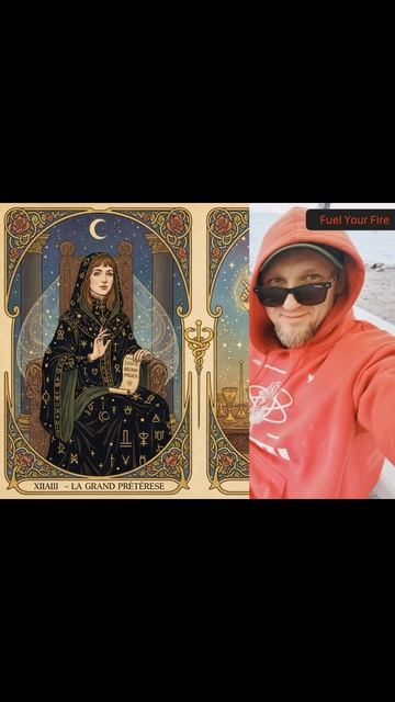 Карта дня "Жрица и Маг".