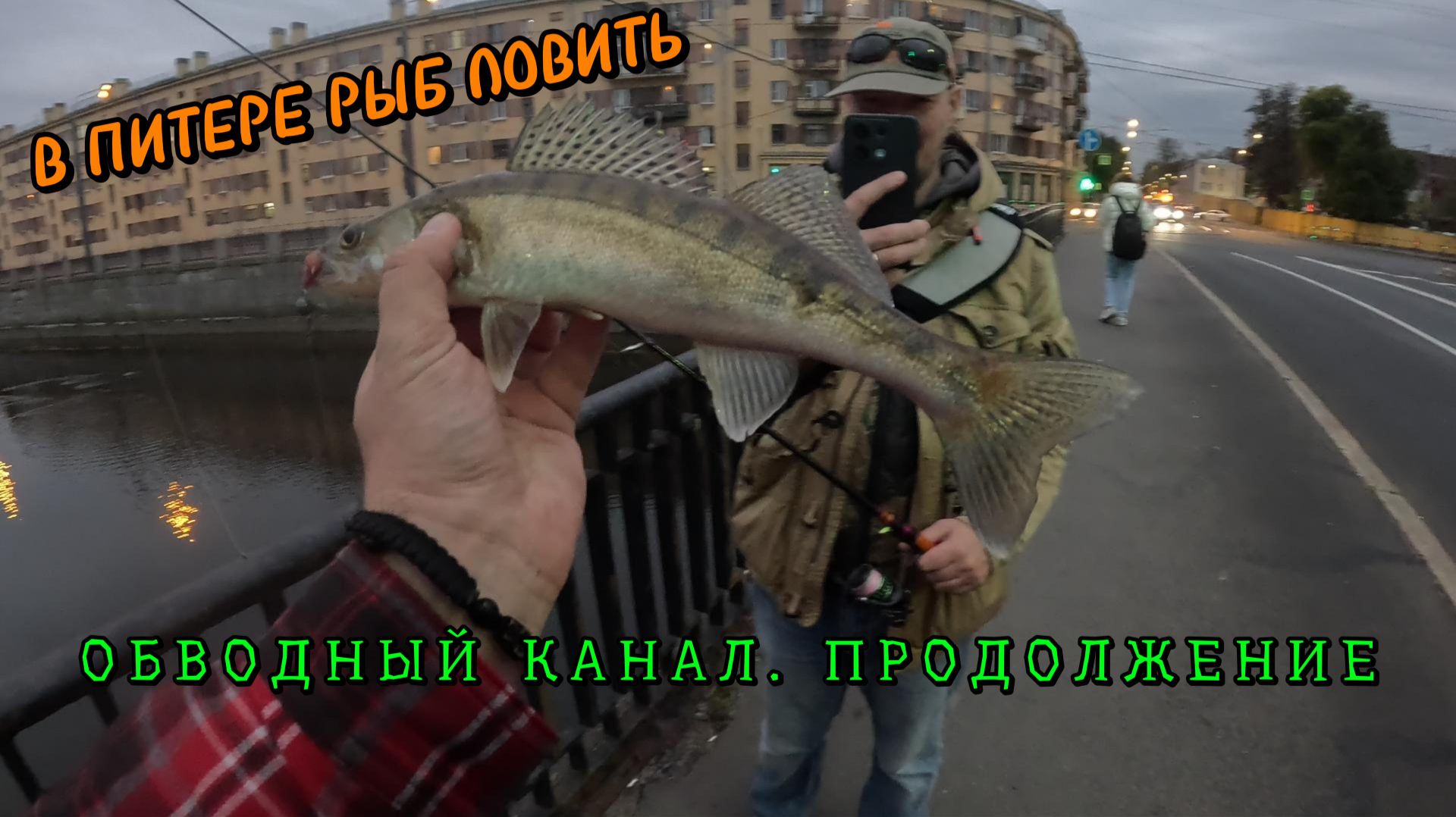 В Питере рыб ловить. Рыбалка в центре города. Обводный канал. Продолжение