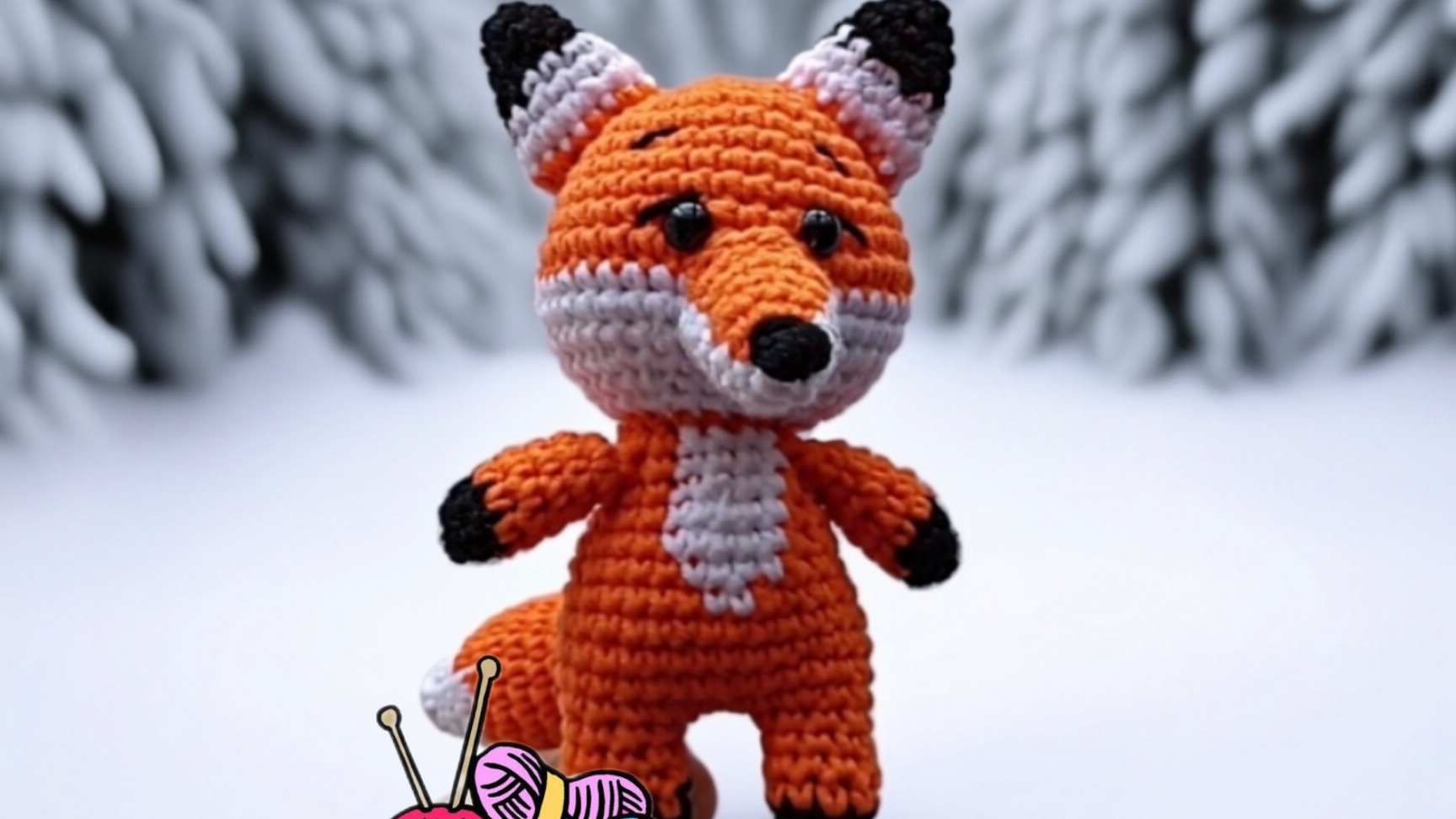 Лисенок крючком ч. 2 тело.