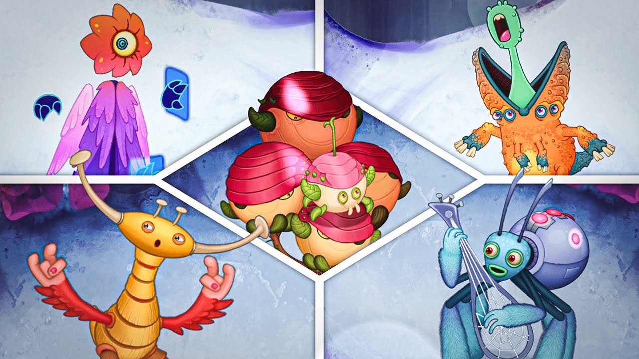 Эфир - Все Монстры, Песни и Анимации (My Singing Monsters, Мои Поющие Монстры, Msm, Мсм)