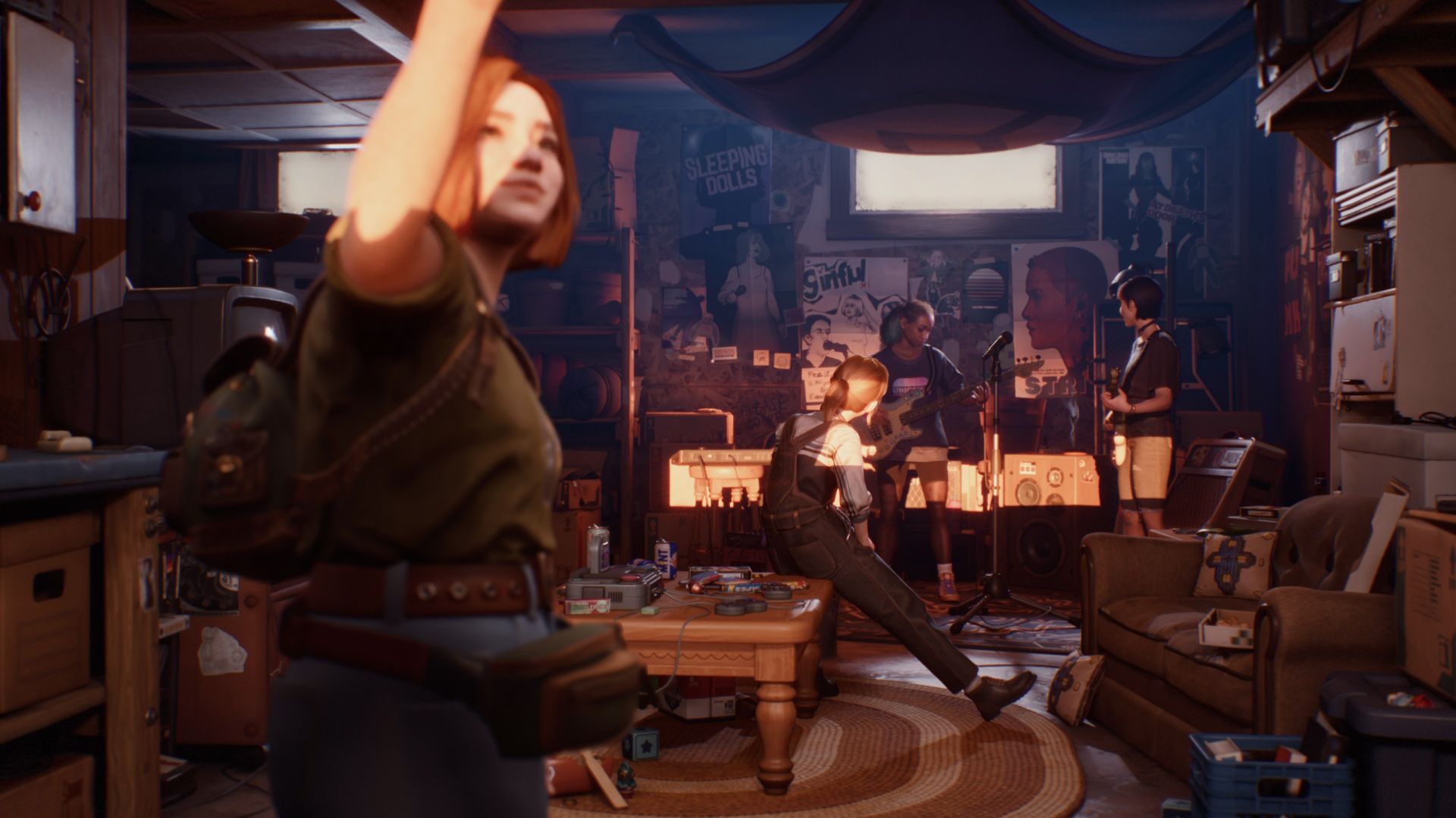 Lost Records: Bloom & Rage (PS5 Pro) - серия 4 - Собираемся в гараже