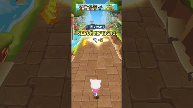 Говорящий Том: бег за золотом часть 5