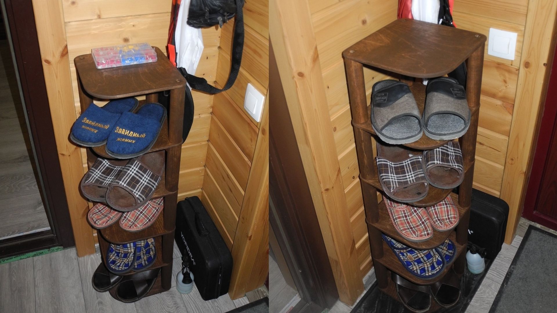 Стеллаж для тапок своими руками. Все пошло не так...