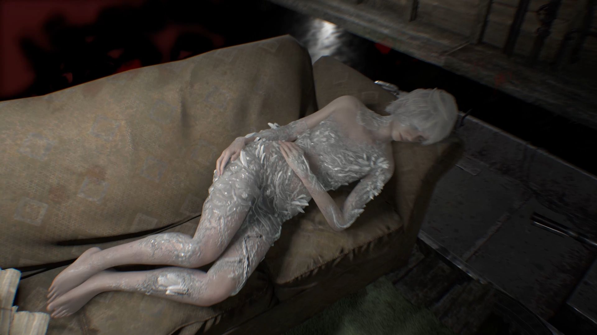 Resident Evil 7 End of Zoe. Part2. Пароход. Новая встреча с болотным монстром. Почему ему нужна Зоя?