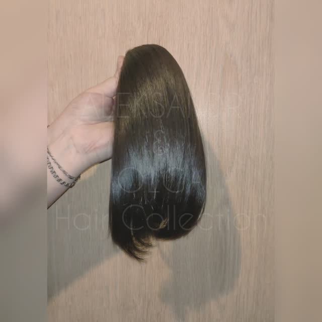 Лёгкий ХВОСТ на резинке #накладнойхвост #натуральныйхвост #изделияизволос #резинкадляволос #постиж