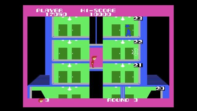 Elevator Action (1985) [MSX]