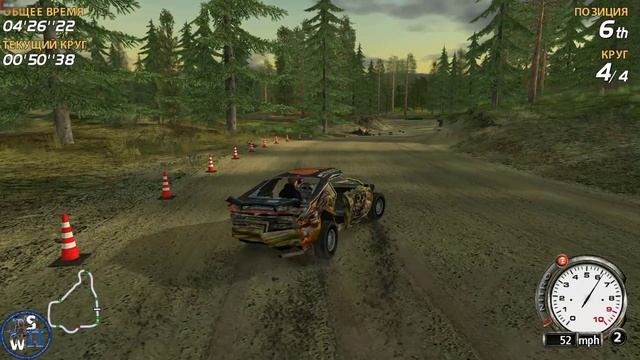 FlatOut: Сосновый Лес Аварии!