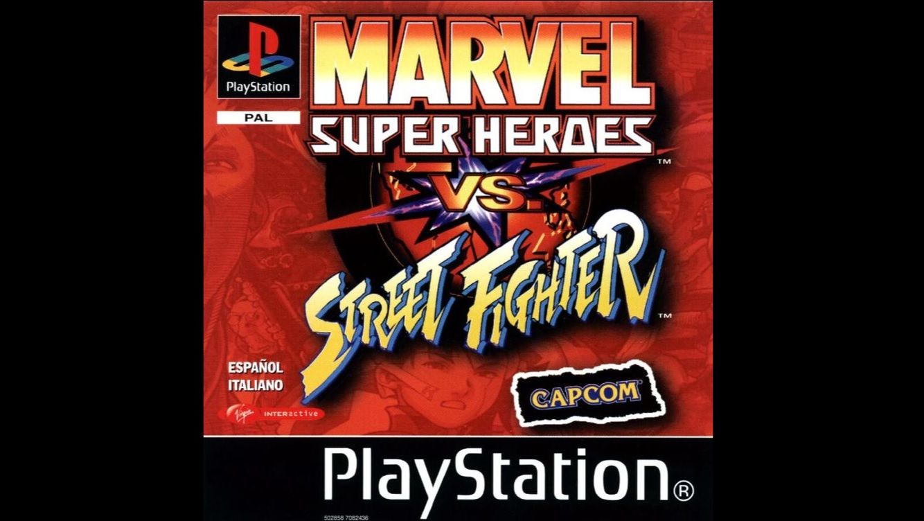 Marvel Super Heroes vs. Street Fighter (PlayStation 1) Battle