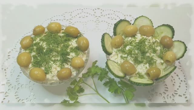 Салат закуска сыр с чесноком. Рецепт вкусной закуски за 5 минут.